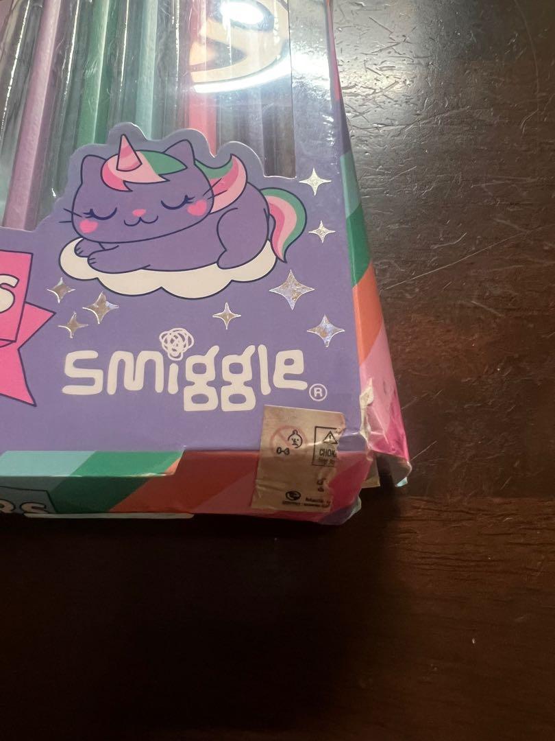 Original Smiggles Pencils and Eraser Set, Hobbies & Toys, Stationary ...