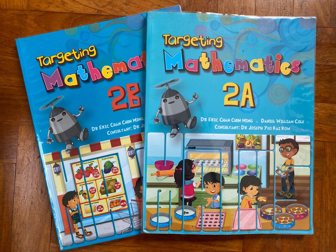 P2 2A & 2B Targeting Mathematics textbook, Hobbies & Toys, Books ...