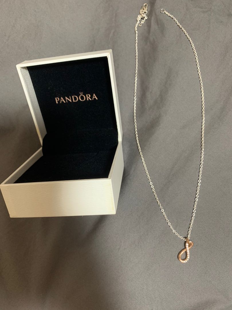 Pandora infinity necklaces-389003C01, Women's Fashion, Jewelry ...