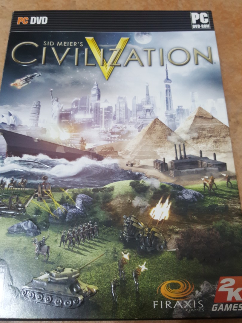 PC DVD Games Civilization 2K Games Firaxis Games, 遊戲機, 遊戲機遊戲, 其他 ...