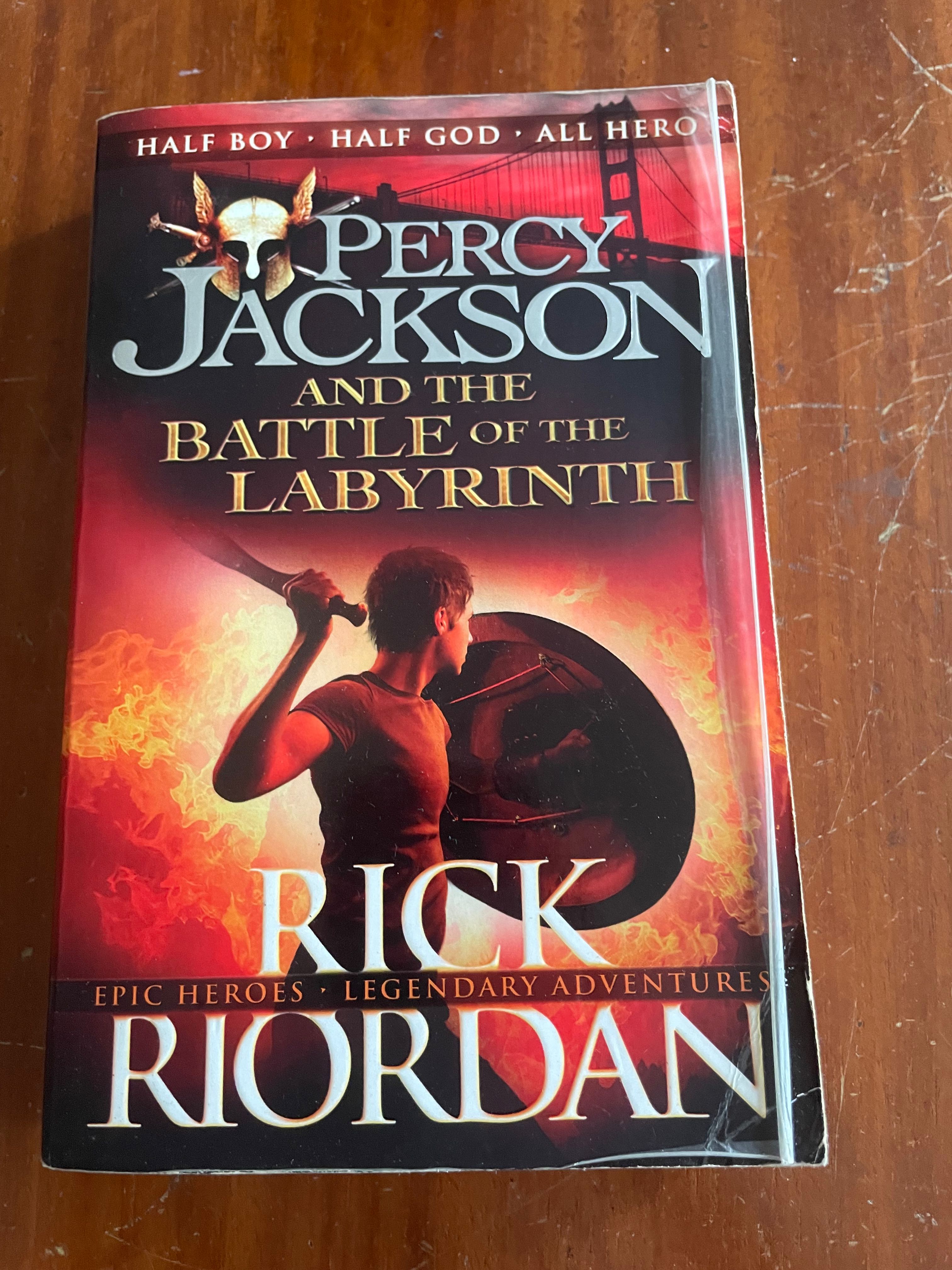 Percy Jackson and The Battle Of The Labyrinth by Rick Riordan, Hobbies ...