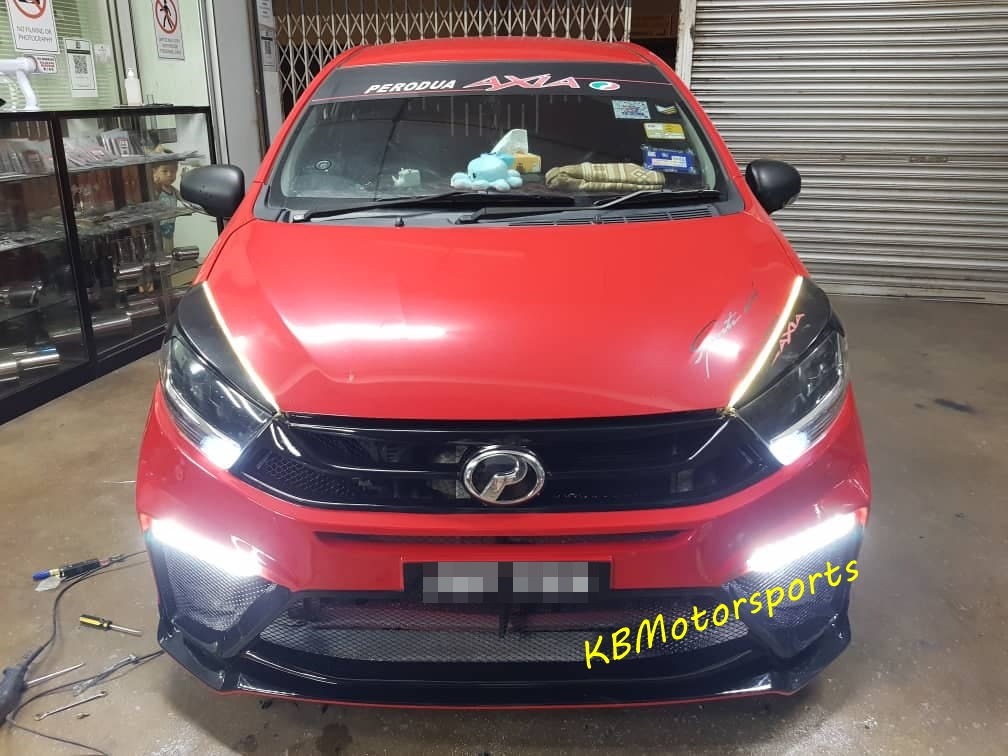Perodua Axia GT Front Bumper Set, Auto Accessories on Carousell