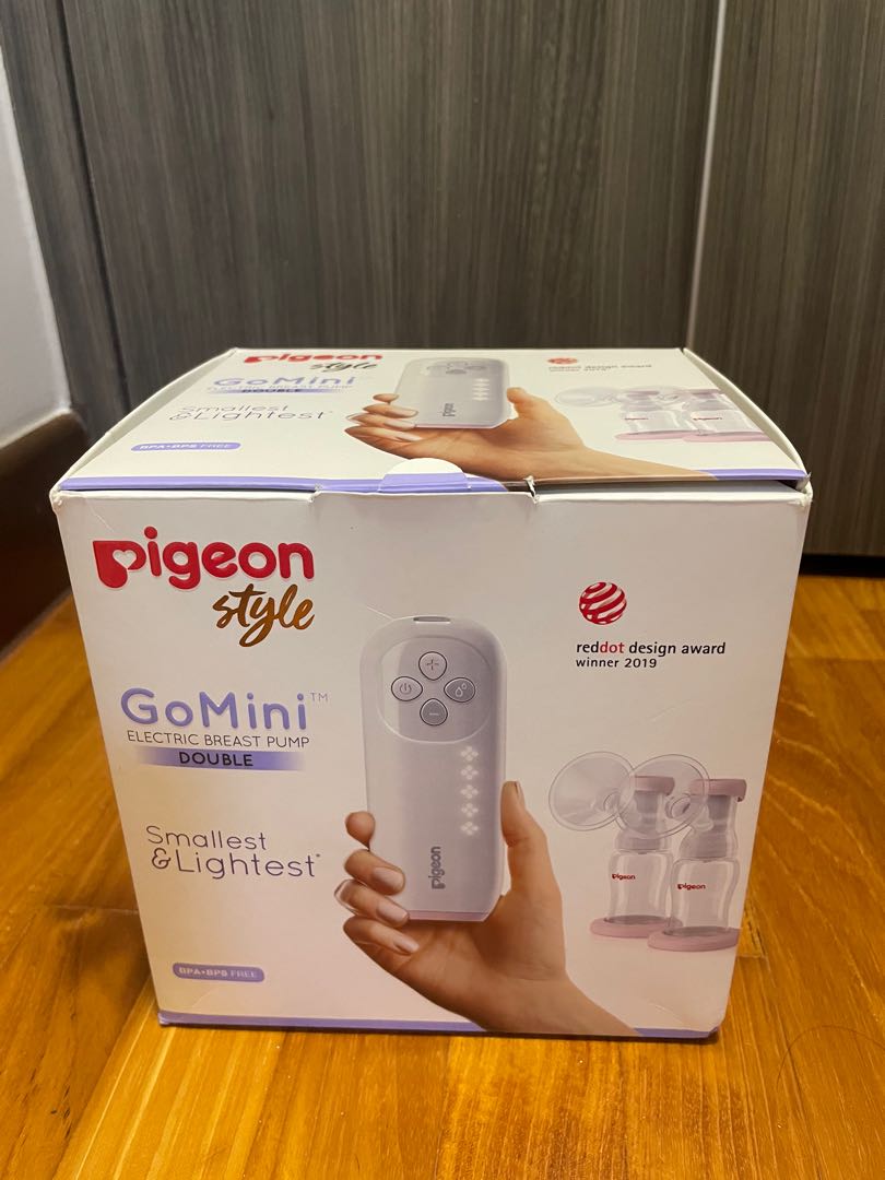 Pigeon Go Mini Double Electric Breast Pump, Babies & Kids, Nursing ...