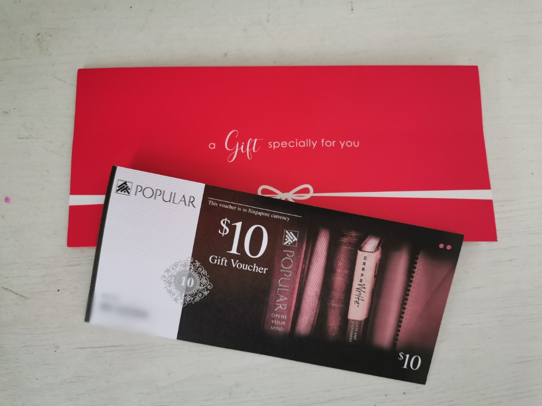 Popular Gift Voucher $80., Tickets & Vouchers, Vouchers on Carousell
