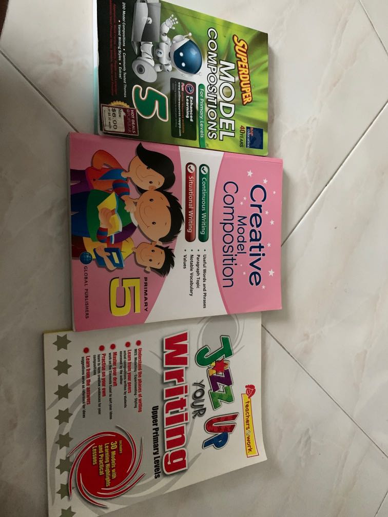 Primary 5 compo books, Hobbies & Toys, Books & Magazines, Assessment ...