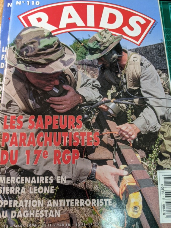 RAIDS Military Magazines (4 Issues), Hobbies & Toys, Books & Magazines ...