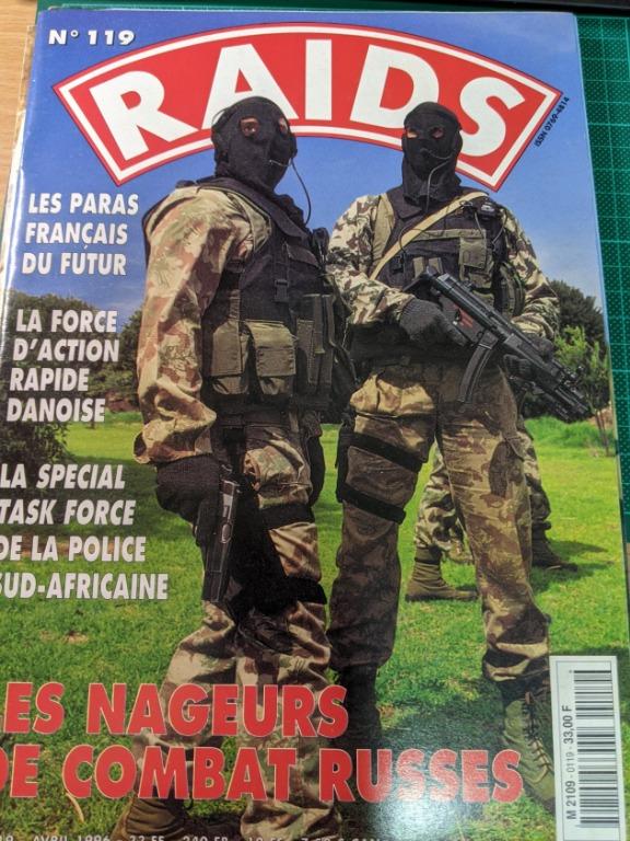 RAIDS Military Magazines (4 Issues), Hobbies & Toys, Books & Magazines ...