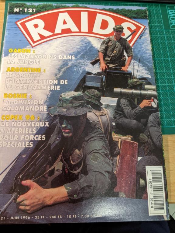 RAIDS Military Magazines (4 Issues), Hobbies & Toys, Books & Magazines ...