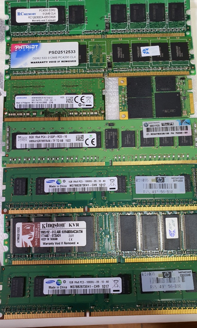 RAM, Computers & Tech, Parts & Accessories, Computer Parts on Carousell