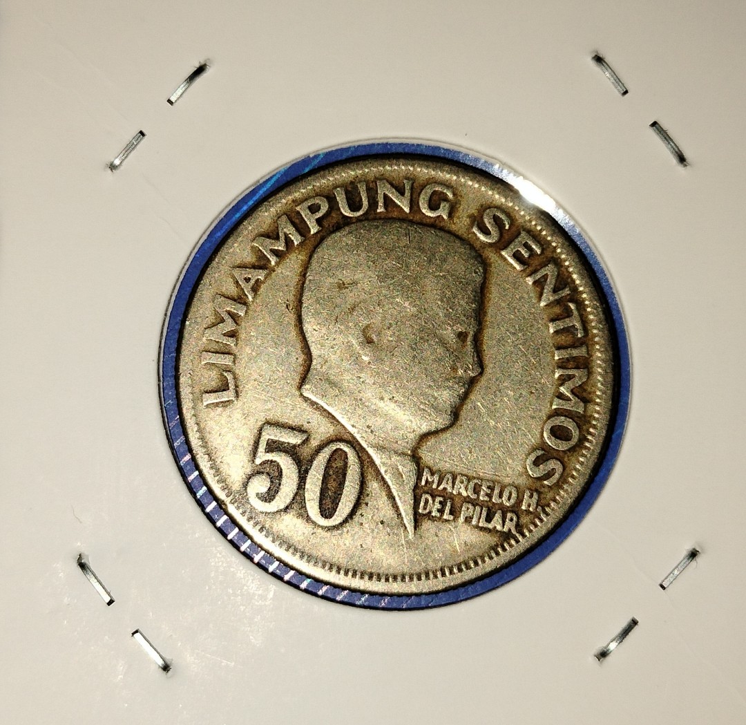 Rare 50 Sentimos Pilipinas 1972, Hobbies & Toys, Collectibles ...