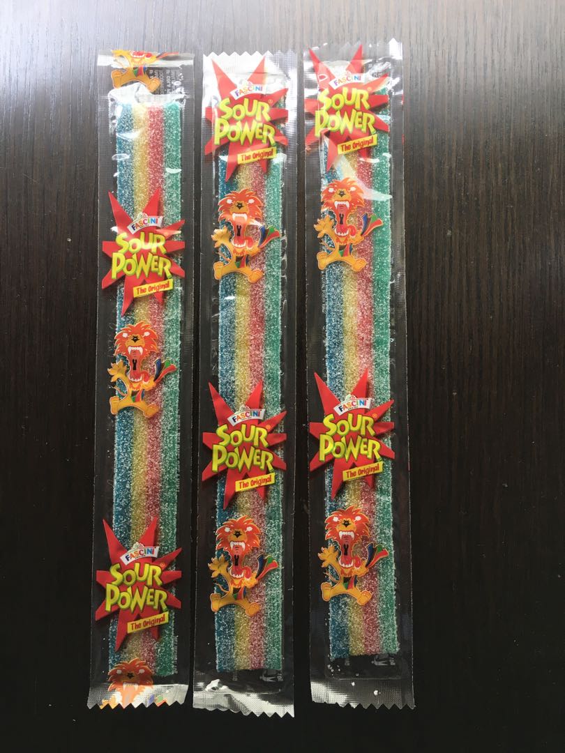 RARE sour power strip candy, Hobbies & Toys, Toys & Games on Carousell