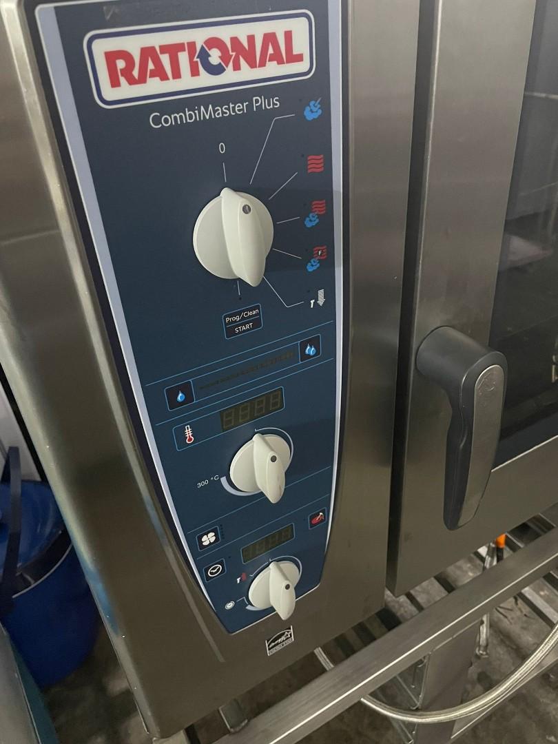 Rational CMP61E 6 Grid 1/1GN Tray Electric CombiMaster Plus Combination ...