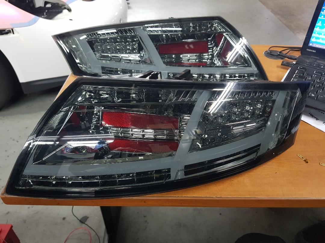 Rear LED Tail Light Lamp For Audi TT Smoke black Colour. 2006-2013 Year ...