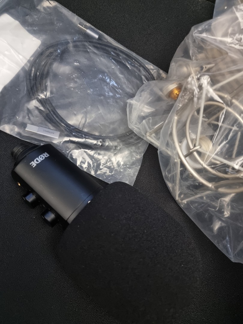 Rode NT USB with shock mount and foam filter, Audio, Microphones on ...