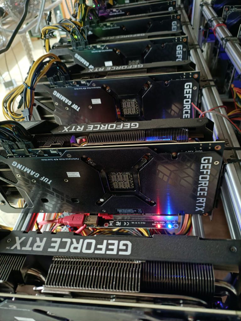 RTX 3080 x 6 Mining Rig (Used about 3 months), Computers & Tech ...