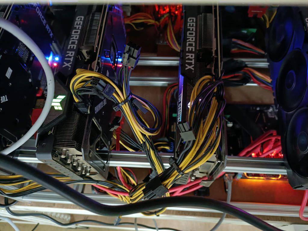 RTX 3080 x 6 Mining Rig (Used about 3 months), Computers & Tech ...
