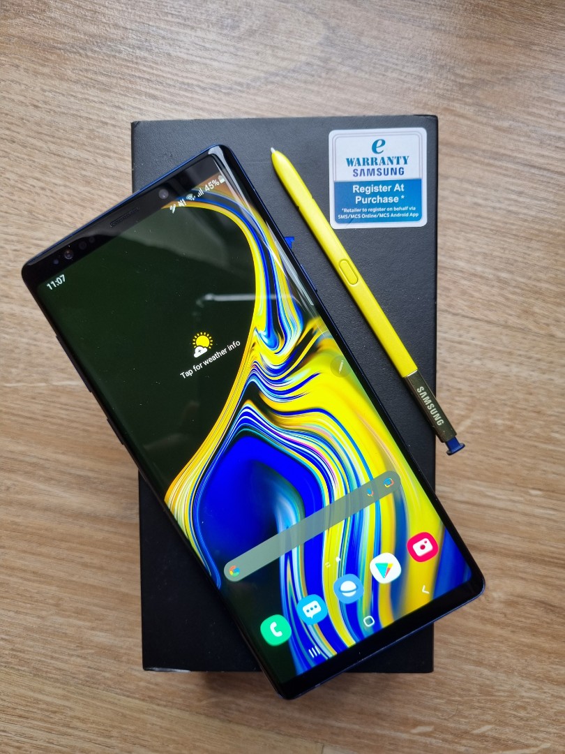Samsung Galaxy Note 9 - Green screen prob, Mobile Phones & Gadgets ...