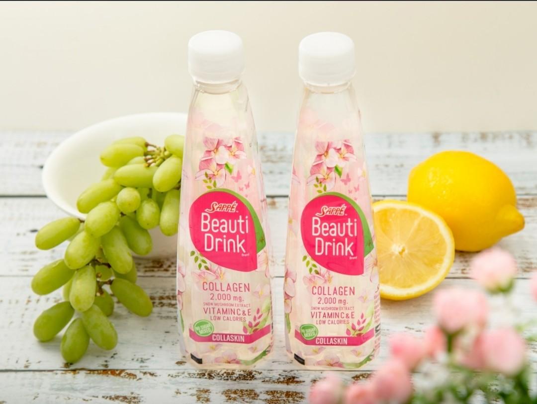 Sappe Beauti Collaskin 24 bottles, Health & Nutrition, Health ...