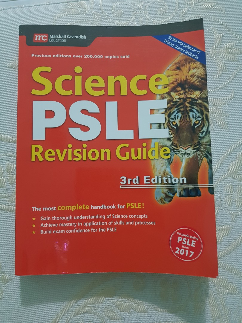Science PSLE revision guide 3rd edition, Hobbies & Toys, Books ...