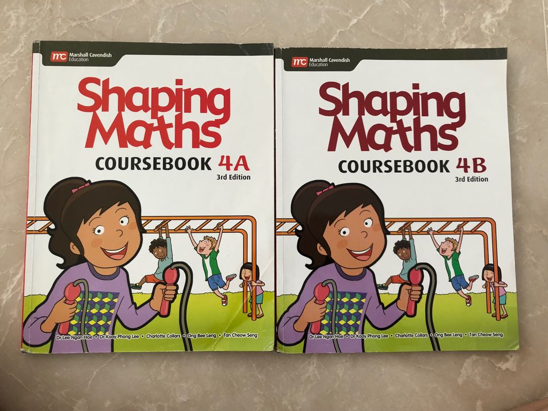 Shaping Math 4A and 4B, Hobbies & Toys, Books & Magazines, Textbooks on ...