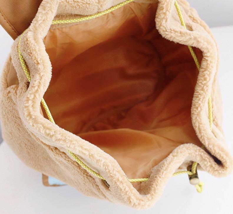 Shellie May and Duffy Bear Fleece Backpack, Women's Fashion, Bags ...