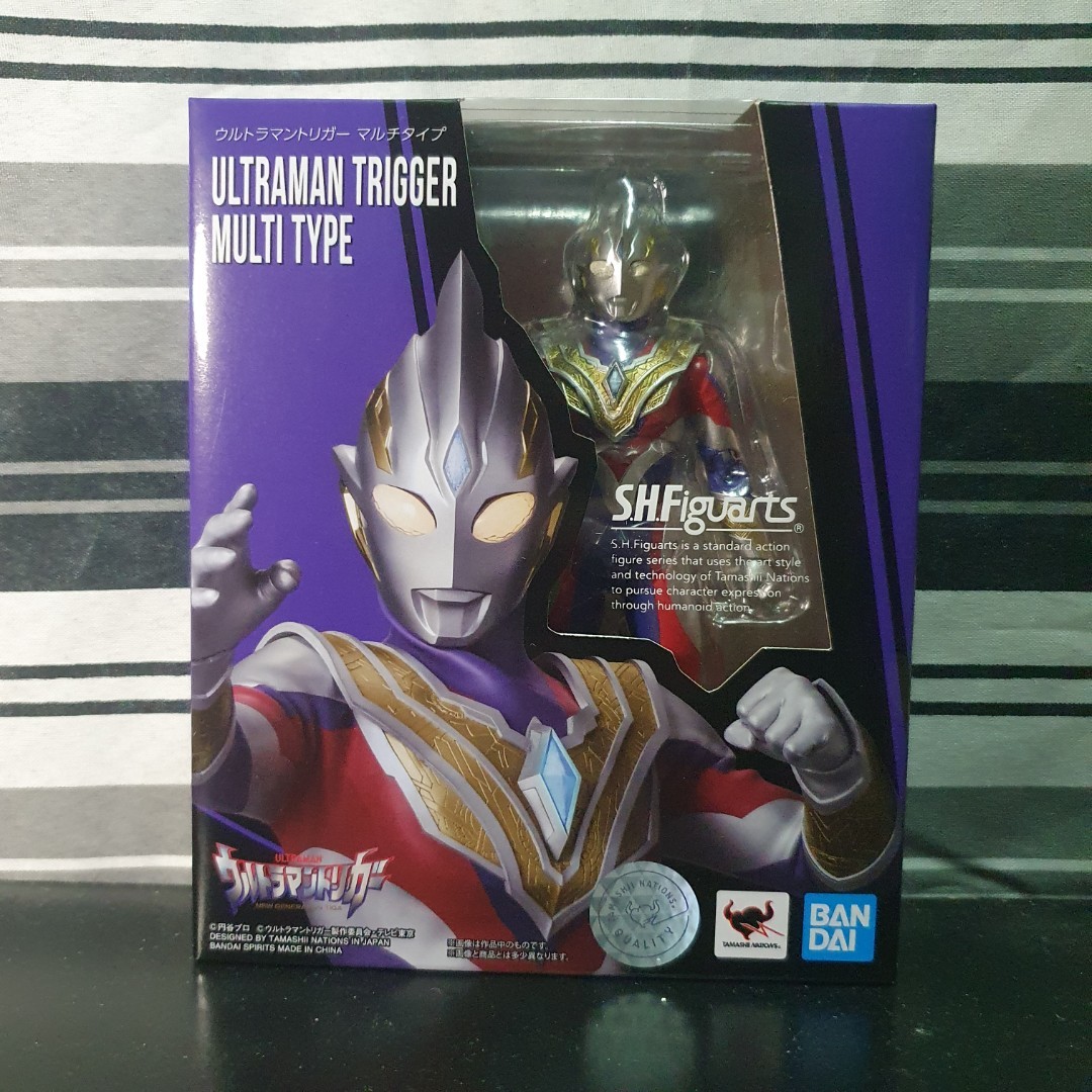 SHF Ultraman Trigger Figuarts Multi Type New Generation Tiga, Hobbies ...