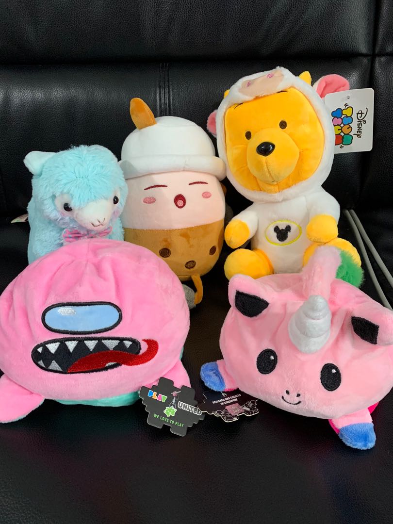 Soft Toys bundle of 5, Hobbies & Toys, Toys & Games on Carousell