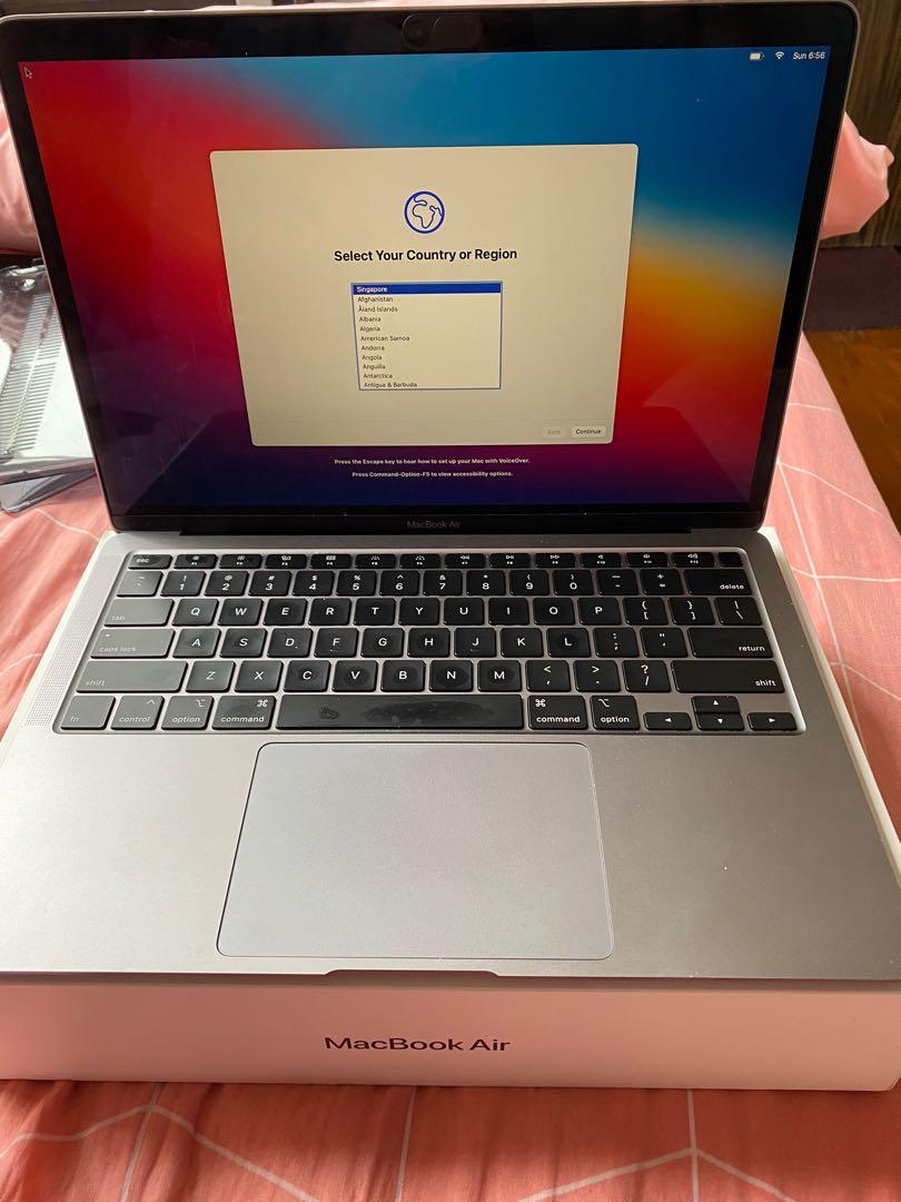 Space Grey MacBook Air 2020 i3 8GB RAM 256GB SSD, Computers & Tech ...