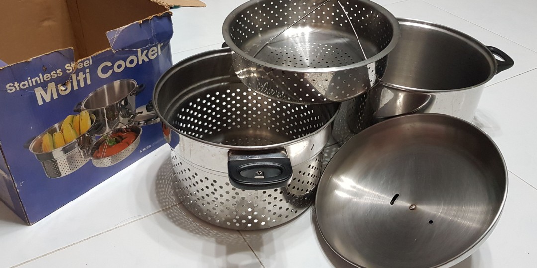 Stainless steel multi cooker, TV & Home Appliances, Kitchen Appliances ...