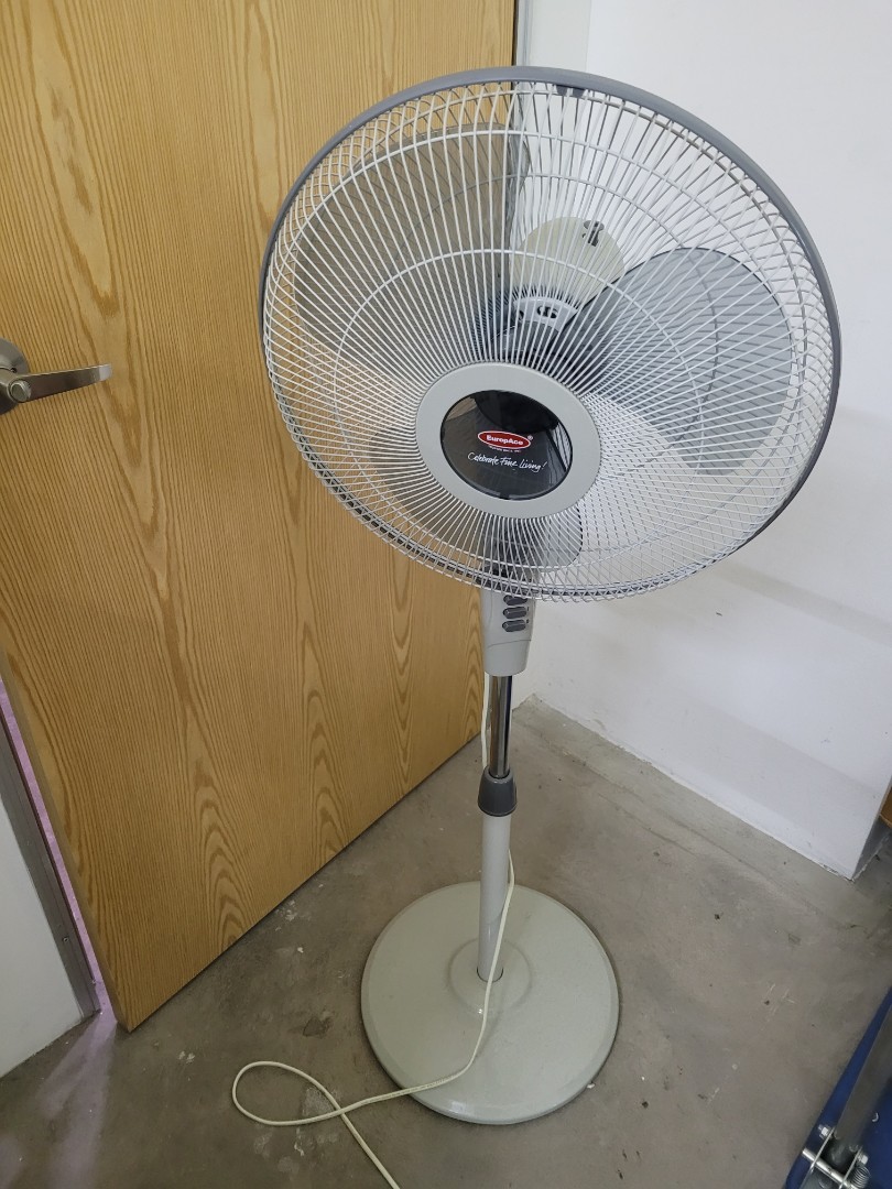 EuropAce Standing Fan, Furniture & Home Living, Lighting & Fans, Fans ...