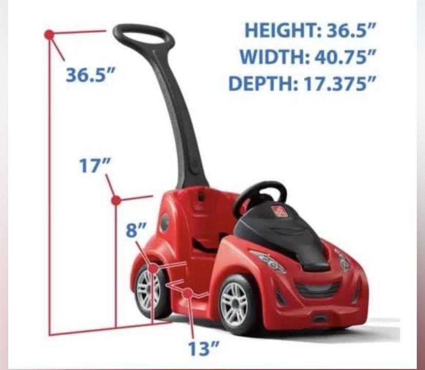 Step2 Push Around Buggy GT Ride On Car, Babies & Kids, Infant Playtime ...