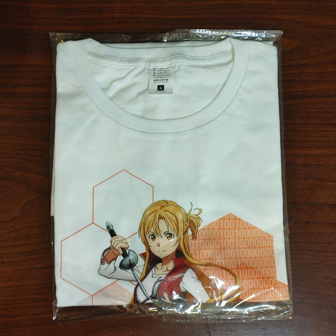 Sword Art Online Progressive Asuna T-shirt (L size), Hobbies & Toys ...