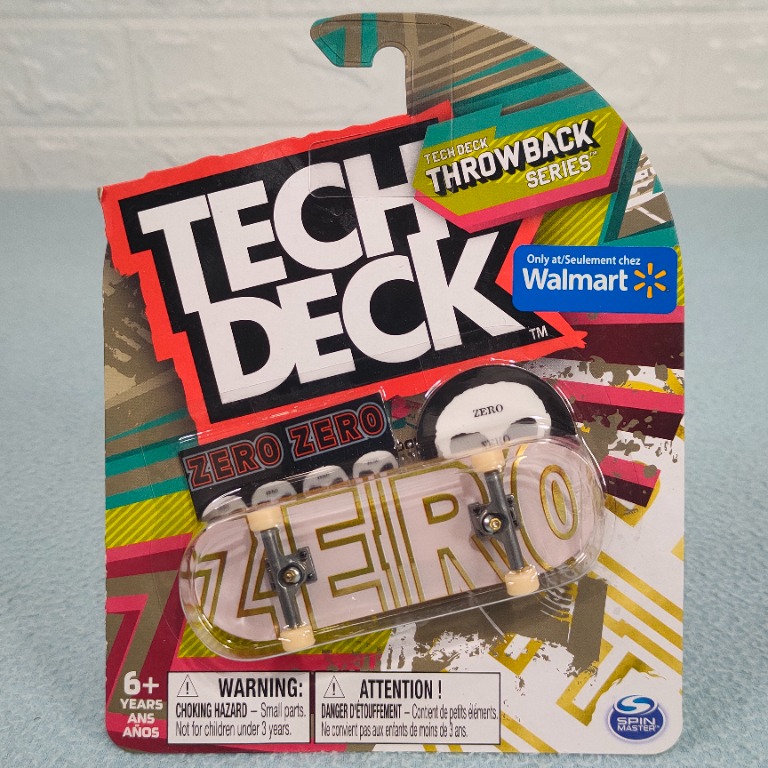 Tech Deck Throwback Series Zero Fingerboard RARE, Hobbies & Toys, Toys ...