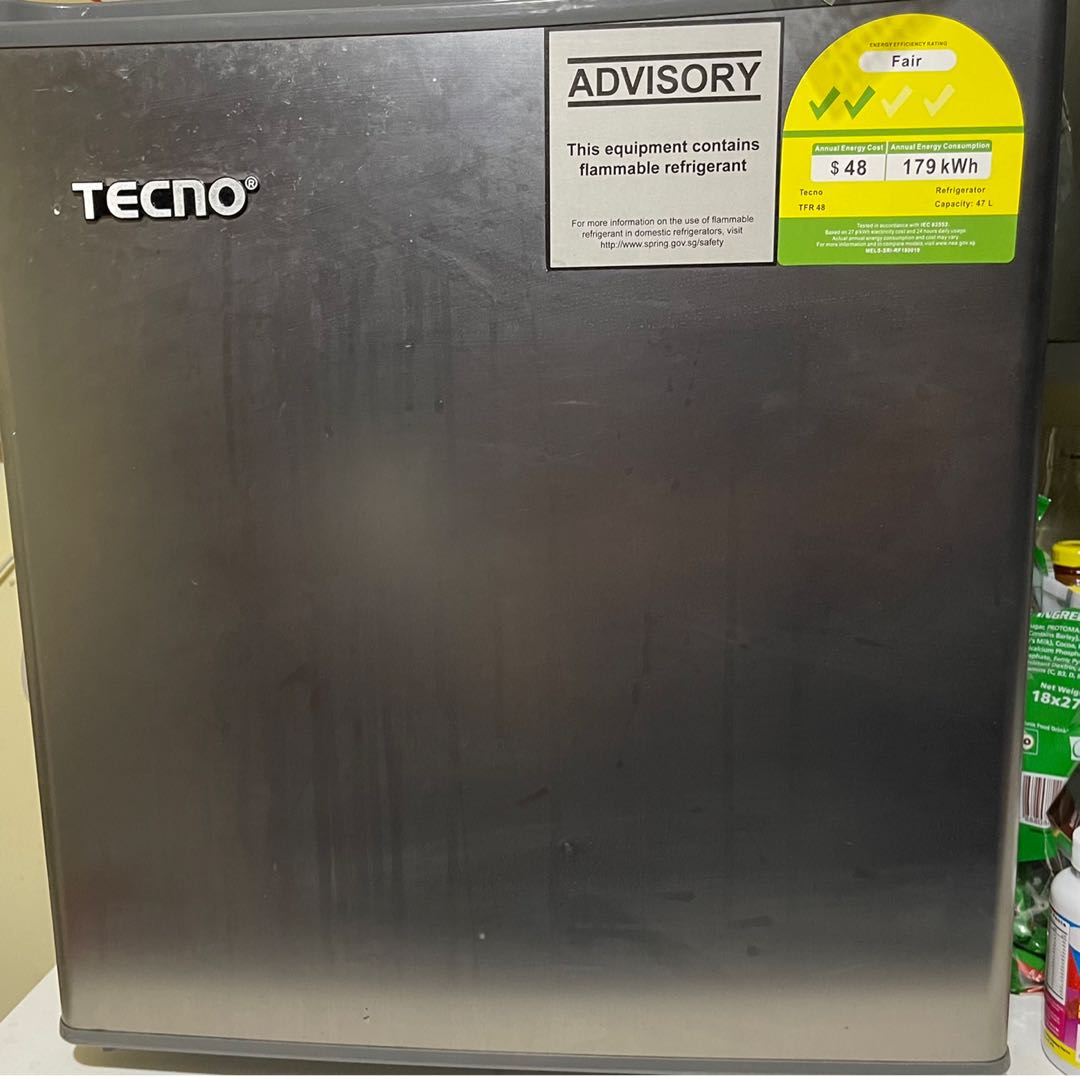 Tecno mini bar fridge, TV & Home Appliances, Kitchen Appliances ...