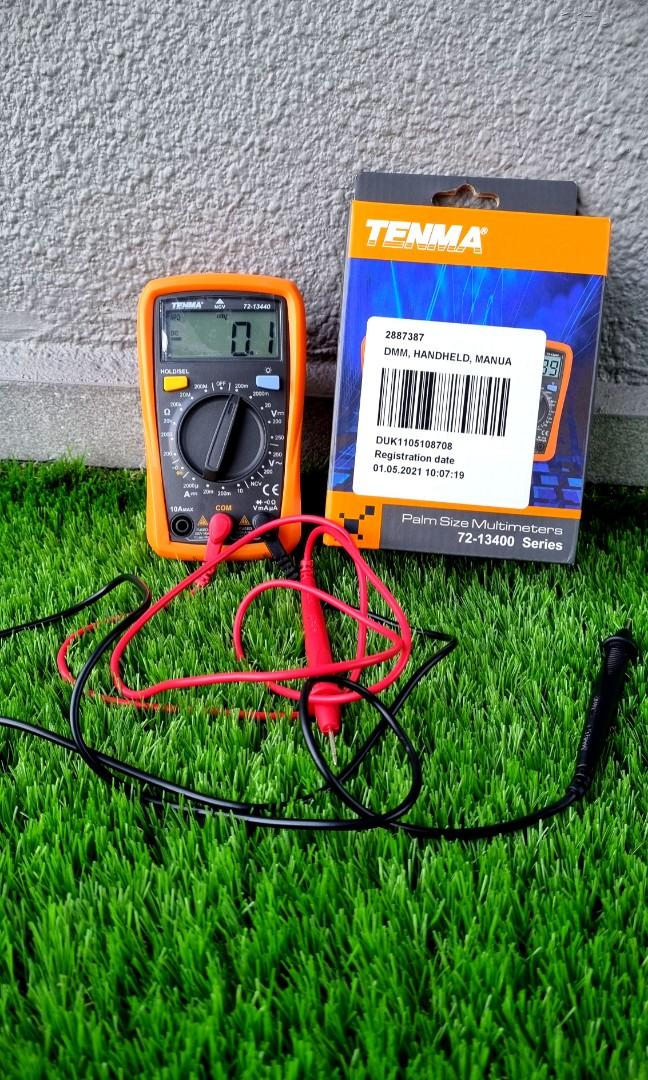 Tenma Handheld DMM MULTIMETER, Furniture & Home Living, Home ...