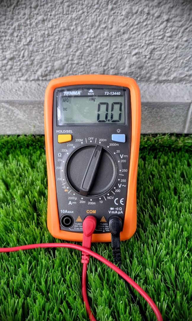 Tenma Handheld DMM MULTIMETER, Furniture & Home Living, Home ...