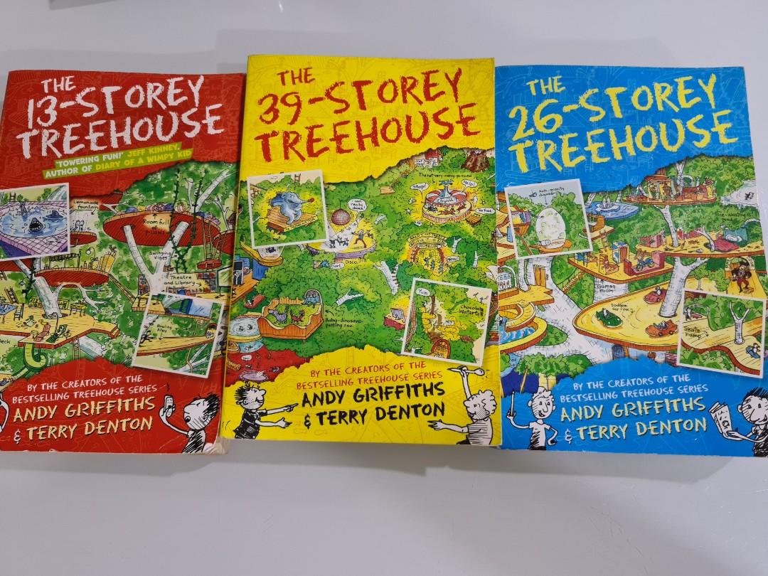 The 13 Storey Treehouse, The 26 Storey Treehouse and The 39 Storey ...