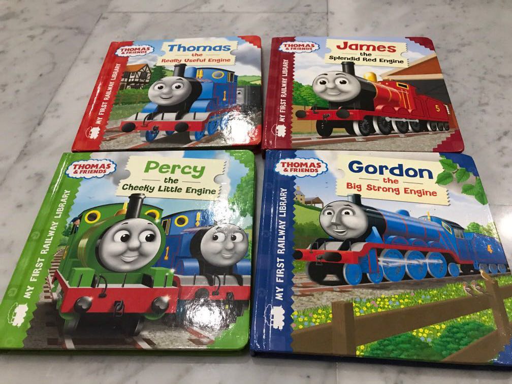 Thomas board books x 4, Hobbies & Toys, Books & Magazines, Children's ...