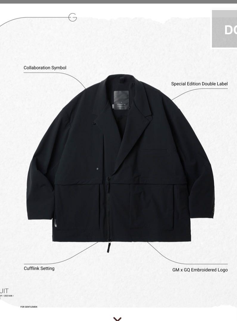 “TR-M05”Functional Tailored Suit - Midnight Navy goopi Goopimade x GQ ...