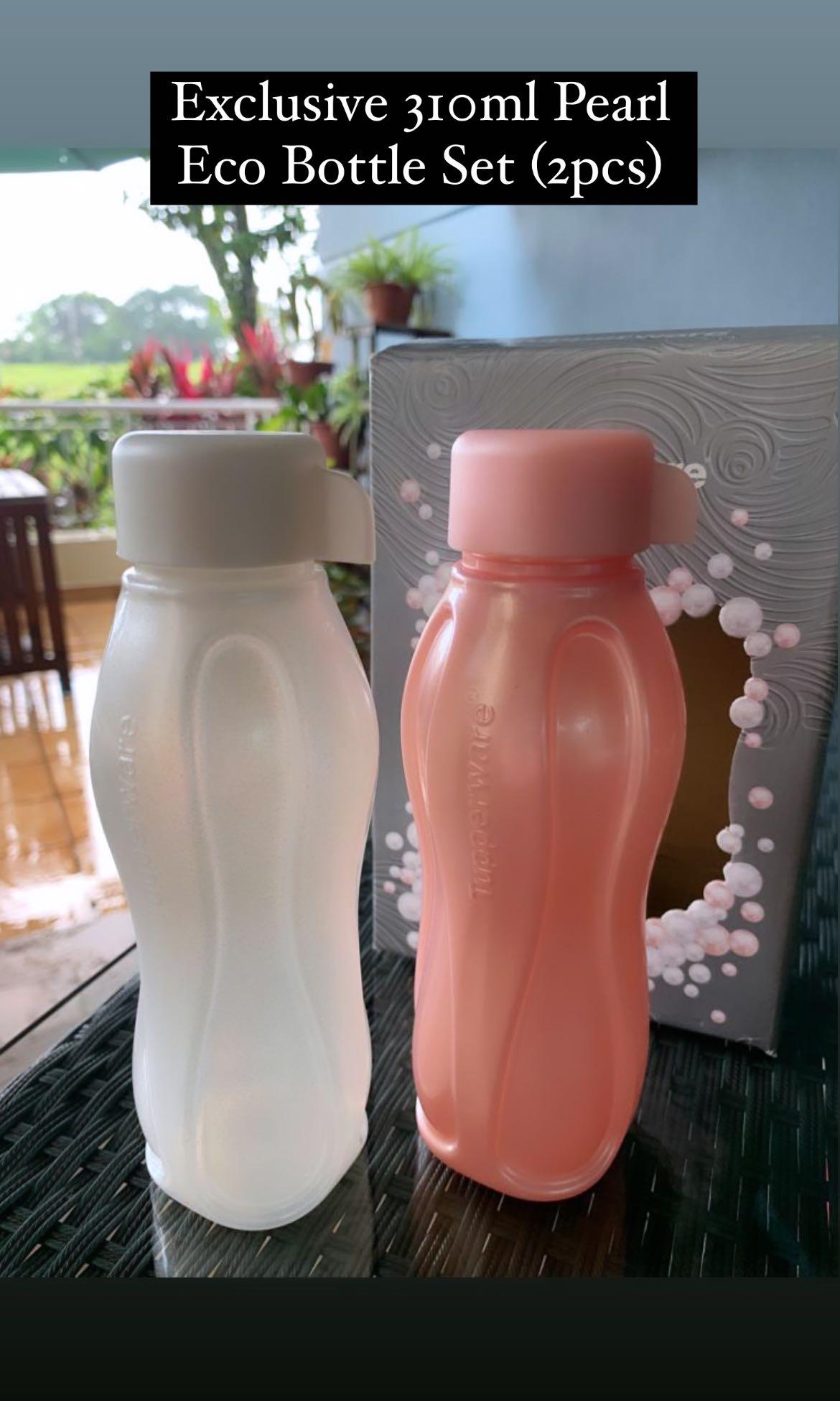 Tupperware Exclusive Pearl Eco Bottles, Furniture & Home Living ...