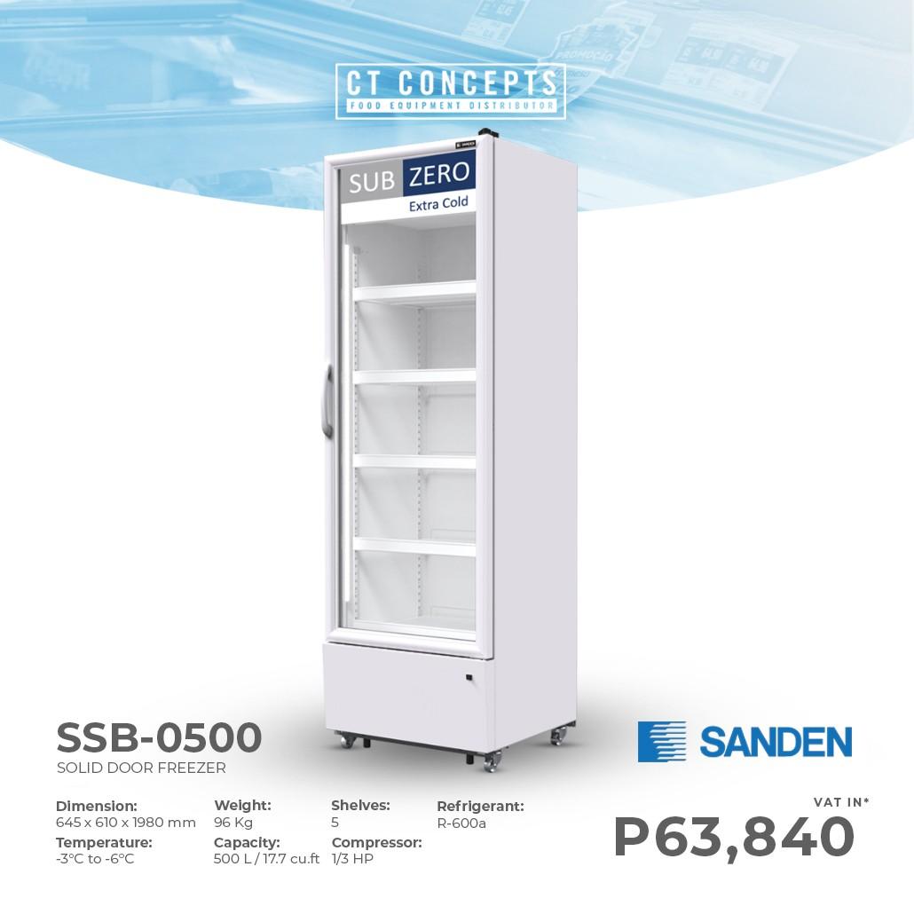 Upright Cooler (Sanden brand), Food & Drinks, Chilled & Frozen Food on ...