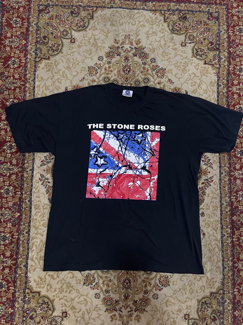 Vintage Stone Roses Band T shirt, Men's Fashion, Tops & Sets, Tshirts ...