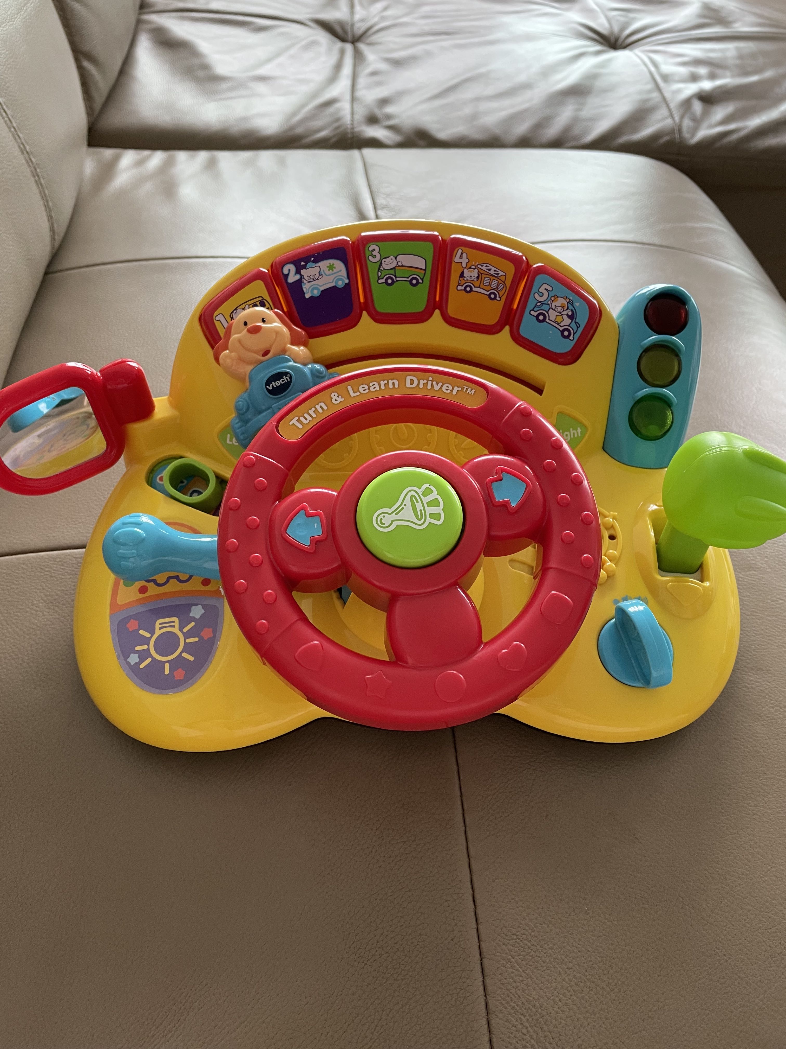 Vtech VTech Turn And Learn Driver Toy, Babies & Kids, Infant Playtime ...
