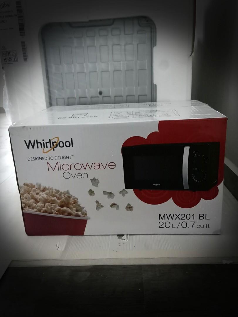 Whirlpool Microwave MWX201 BL 20L Countertop Microwave, TV & Home ...