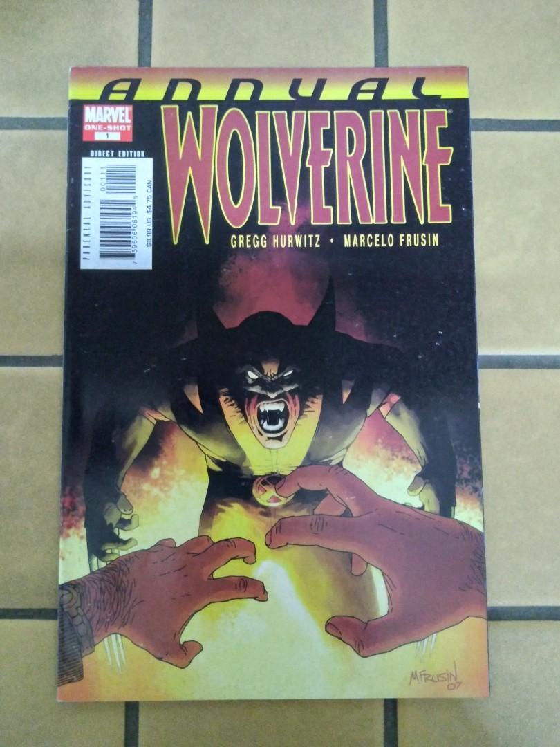 Wolverine #Annual 1 ( Marcelo Frusin - Cover Art ) Marvel Comics ...