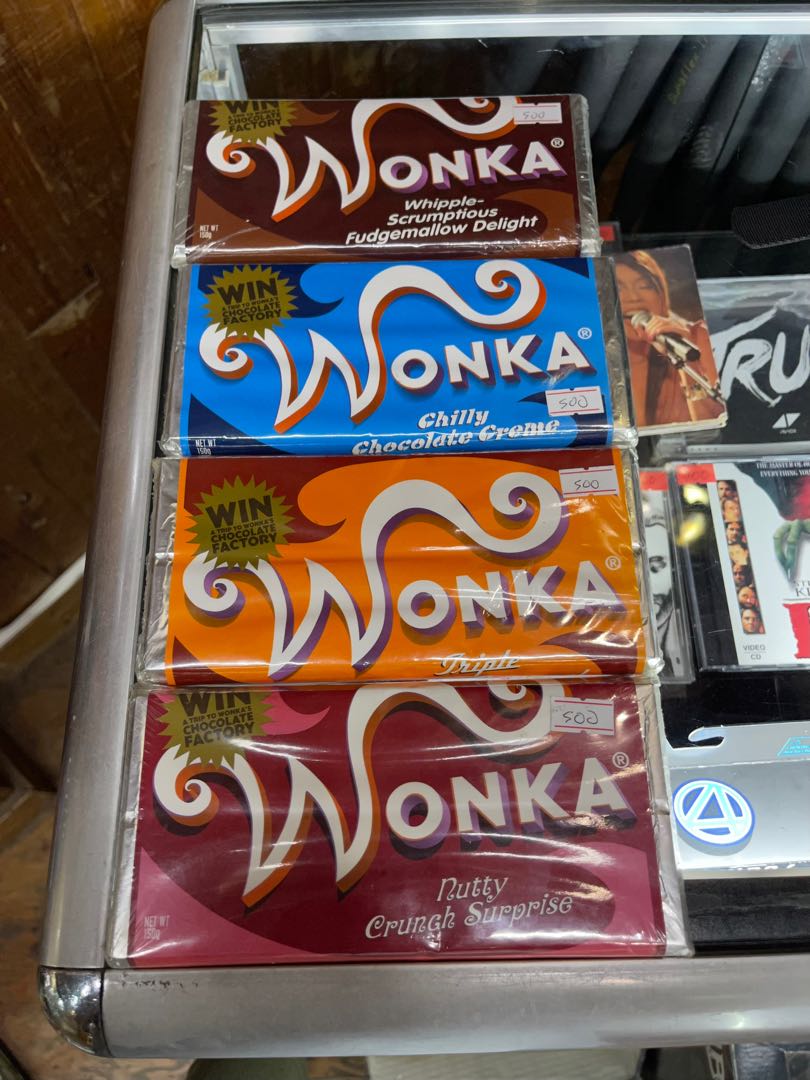 WONKA Chocolate Bar Replica, Hobbies & Toys, Memorabilia & Collectibles ...