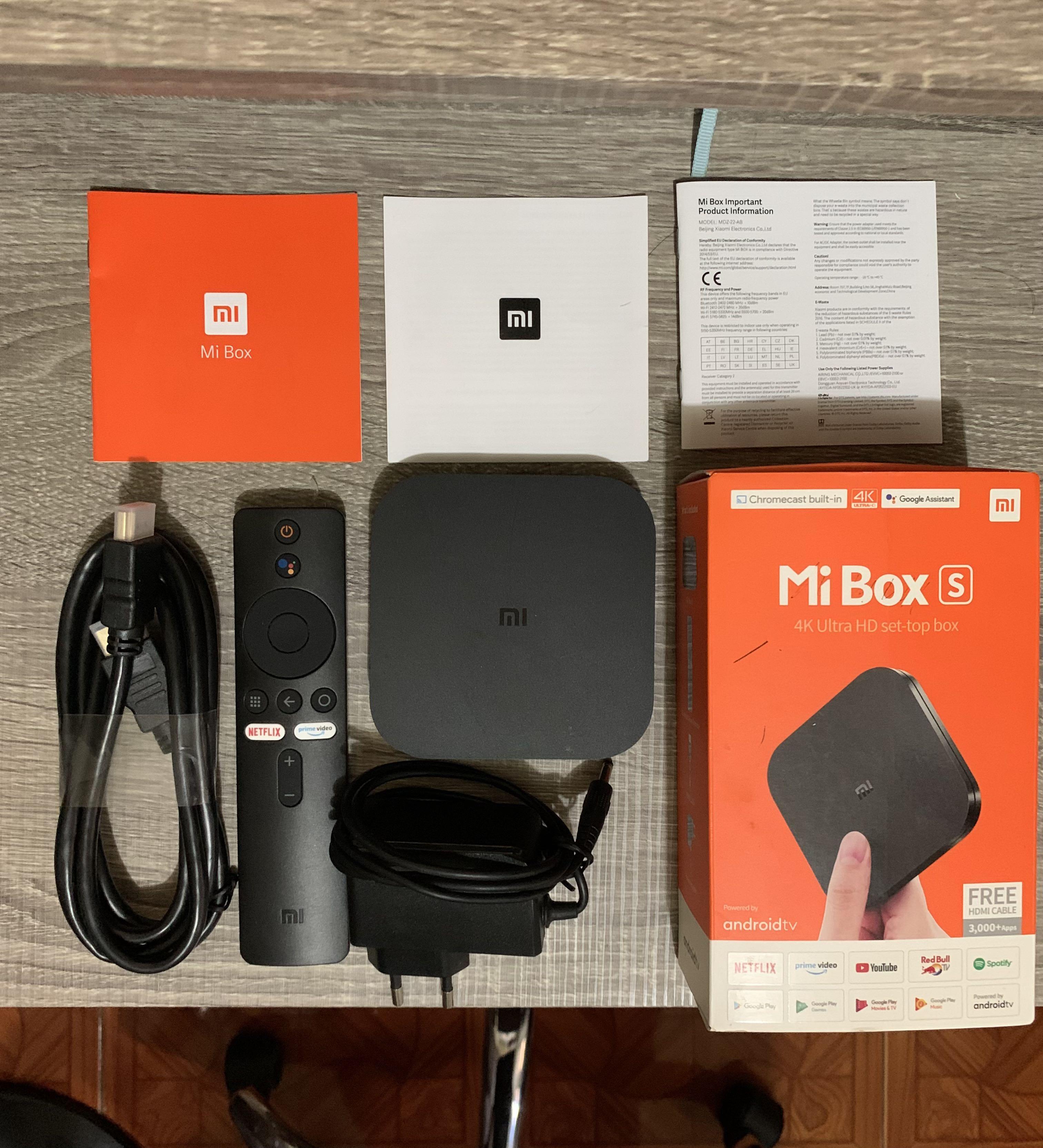 Xiami Mi Box S 4K Ultra HD Set-Top Box, Mobile Phones & Gadgets, Other ...