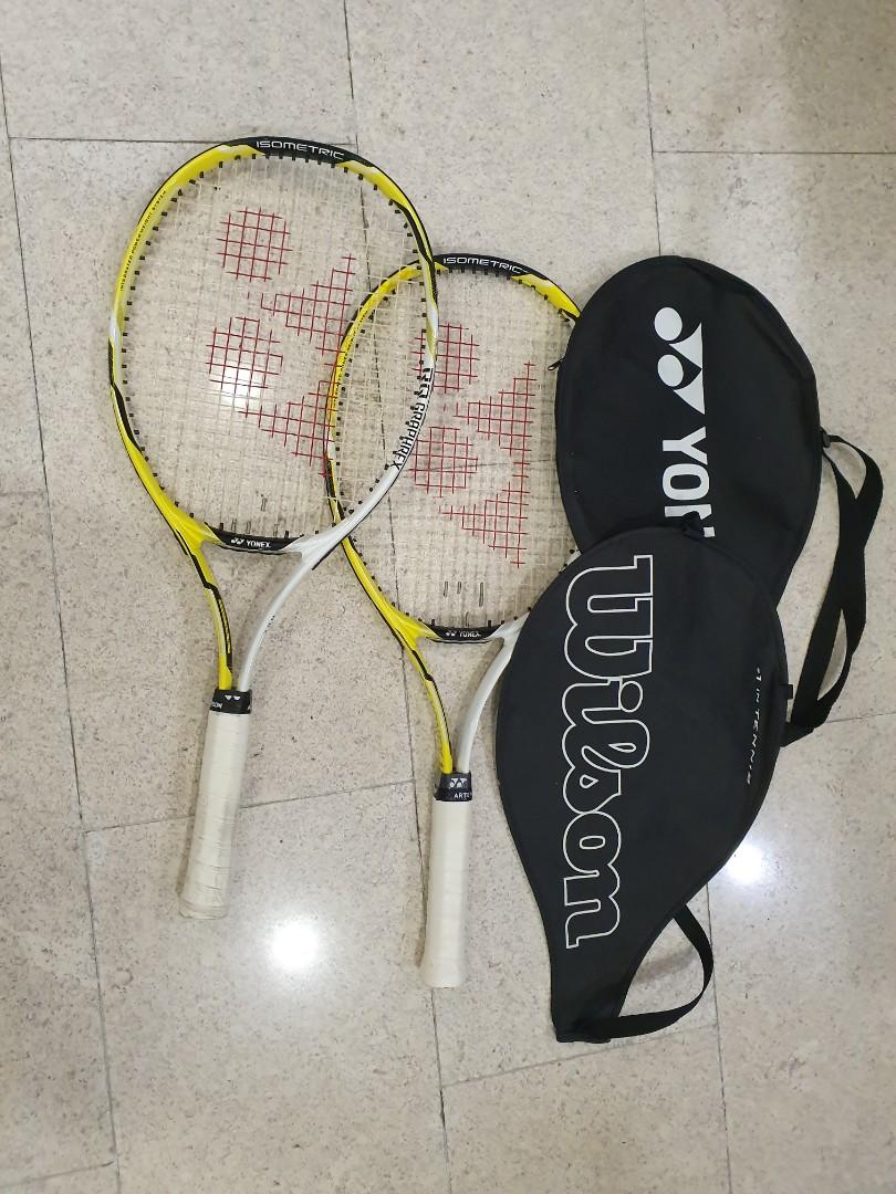 Yonex tennis racket with Carrier, Sports Equipment, Sports & Games ...