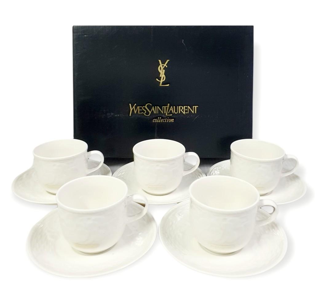 Yves Saint Laurent Cup and Saucer Set, Furniture & Home Living ...