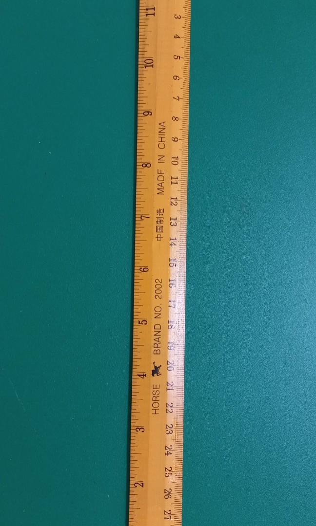 15 pieces long wooden rulers, Hobbies & Toys, Stationery & Craft, Craft ...